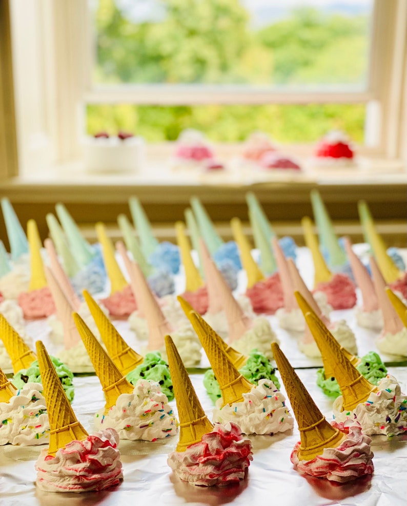 1 X Fake Ice Cream Cone Food Prop Replica Display Food Etsy Uk