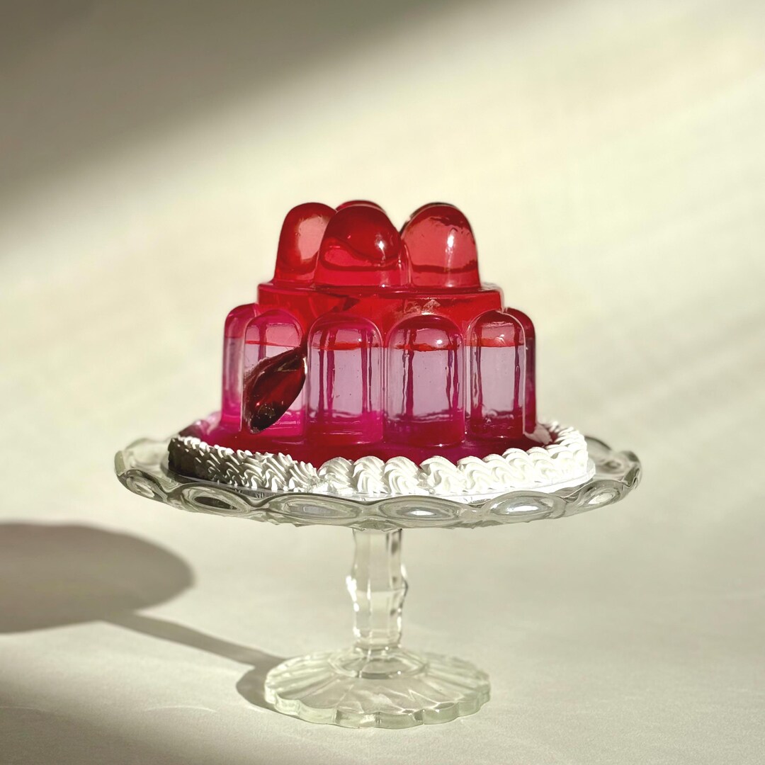 Who Dropped the Spoon in the Jelly? – Faux Dessert Sculpture, Jelly ...