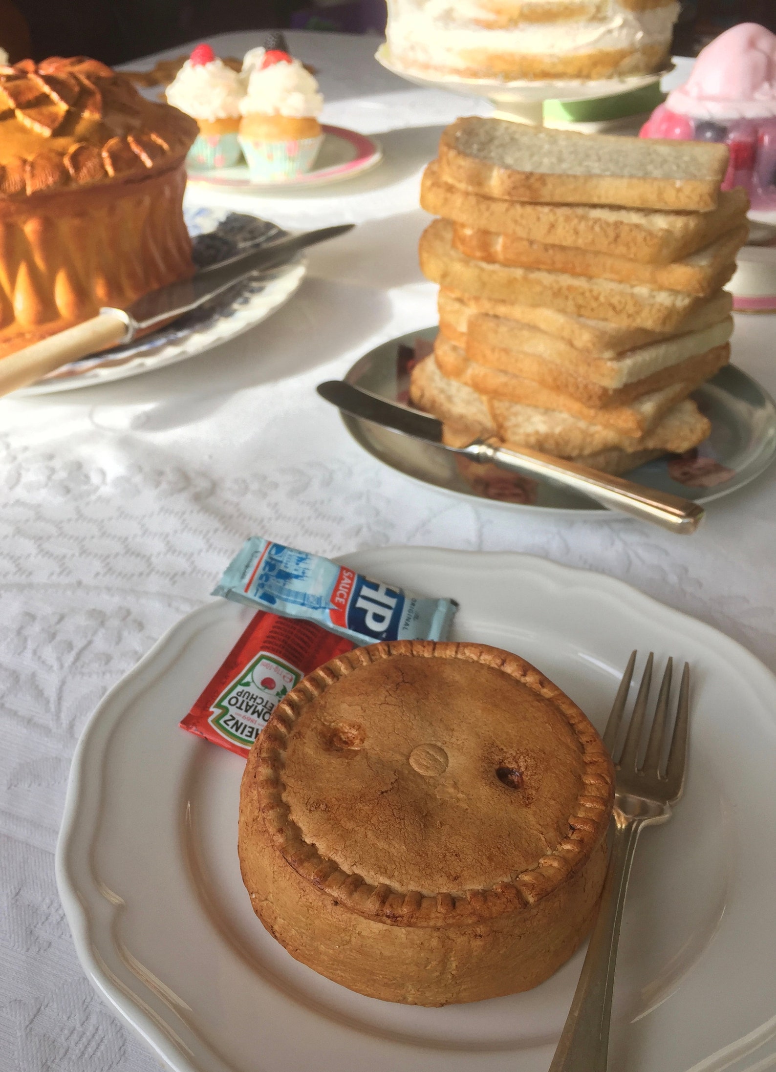 Large Fake Pie - Prop Food Prop, Replica Pork Pie Props for Display - Etsy