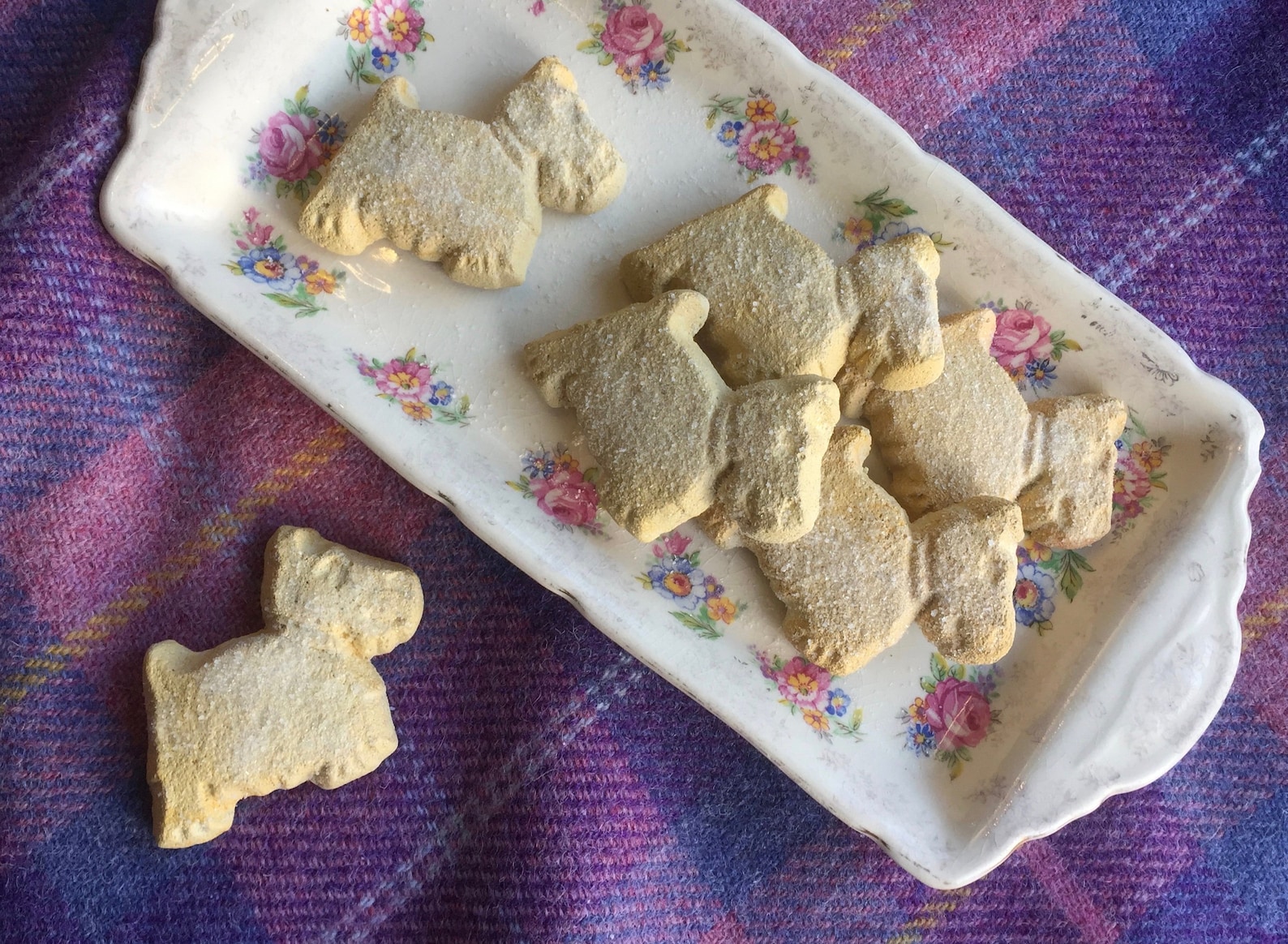 Fake Biscuits 3 Shortbread Scottie Dogs Food Props Fake Food - Etsy UK
