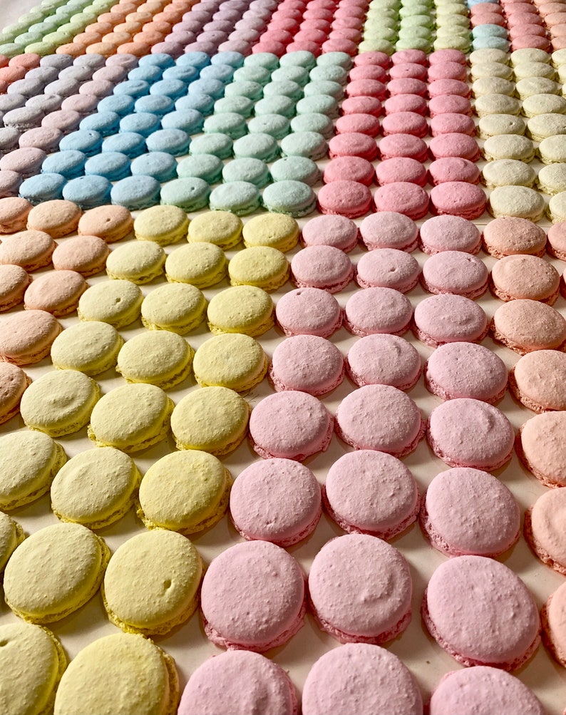 Fake Macarons SOLID Food Props Artificial Replica Fake Cake | Etsy