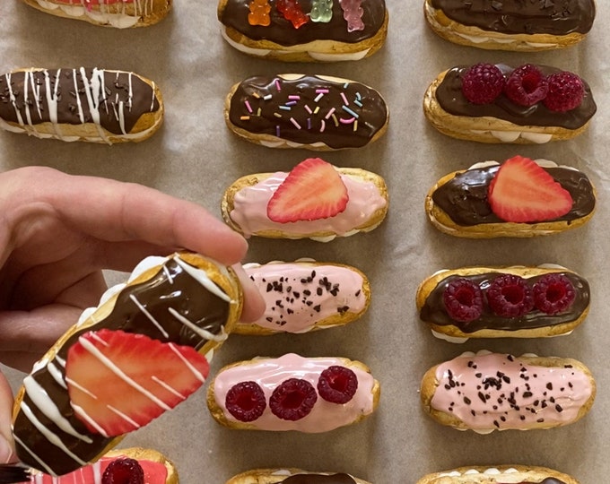 Cadbury Chocolate Eclairs Pick and Mix Retro Bag Sweets Toffee Gift ...