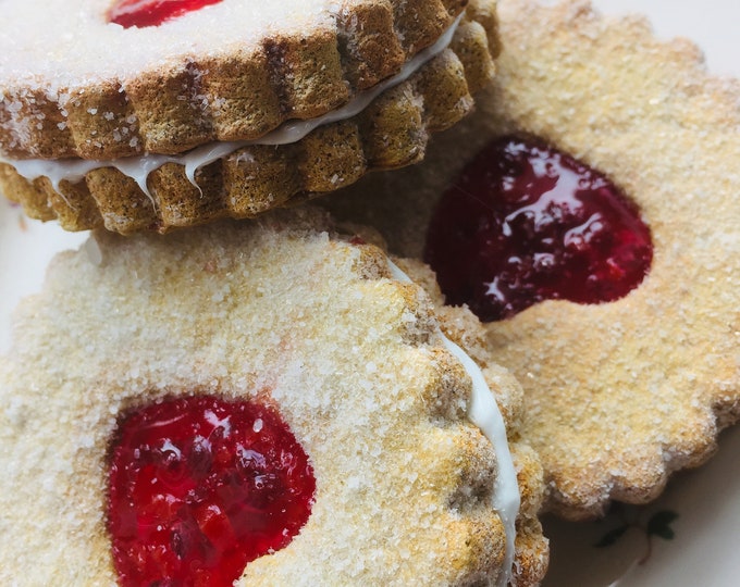 Fake Cookies Replica Food Props Biscuit Display Jammy - Etsy