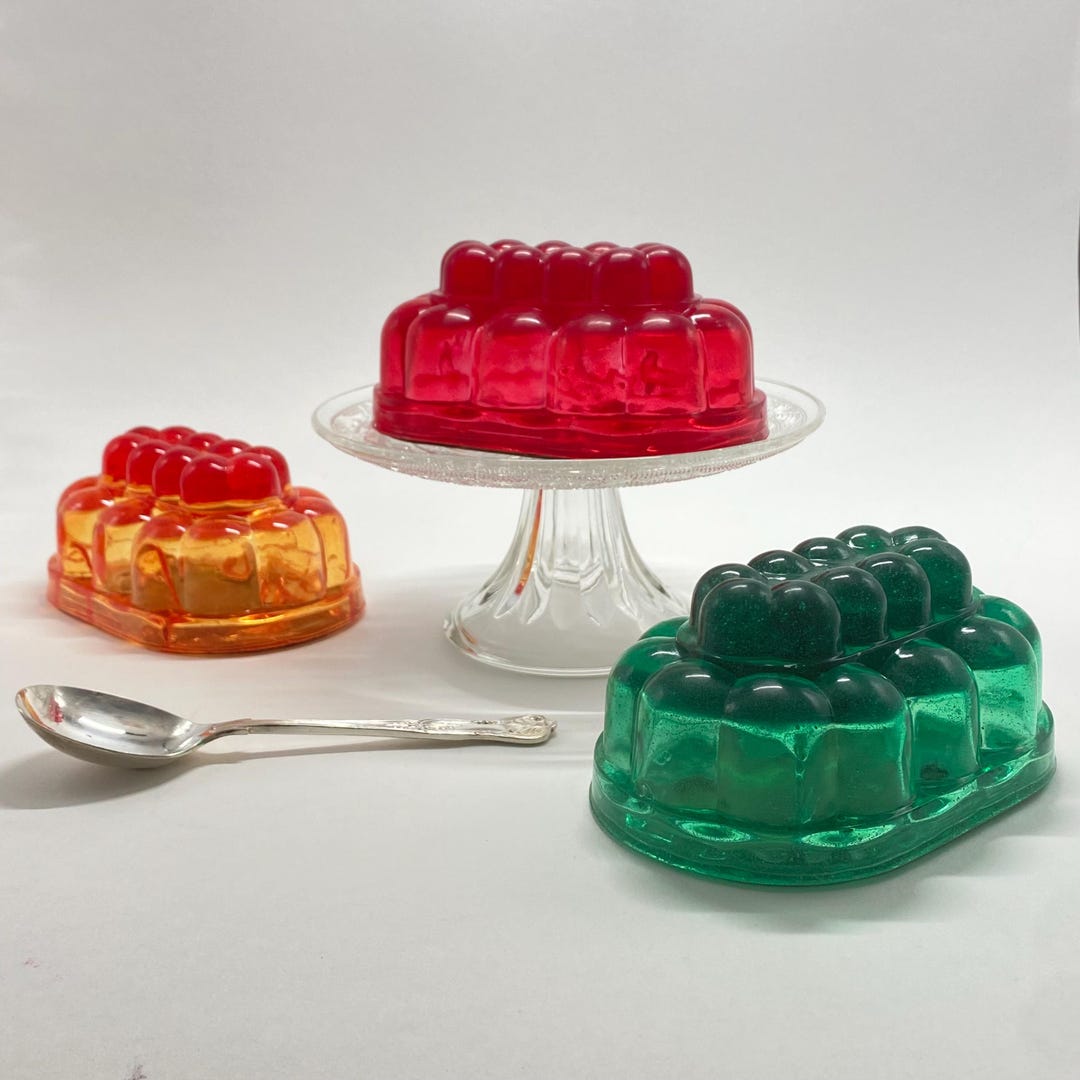 Retro Fake Jellies, Replica Jelly Mould, Fake Food Dessert - Etsy