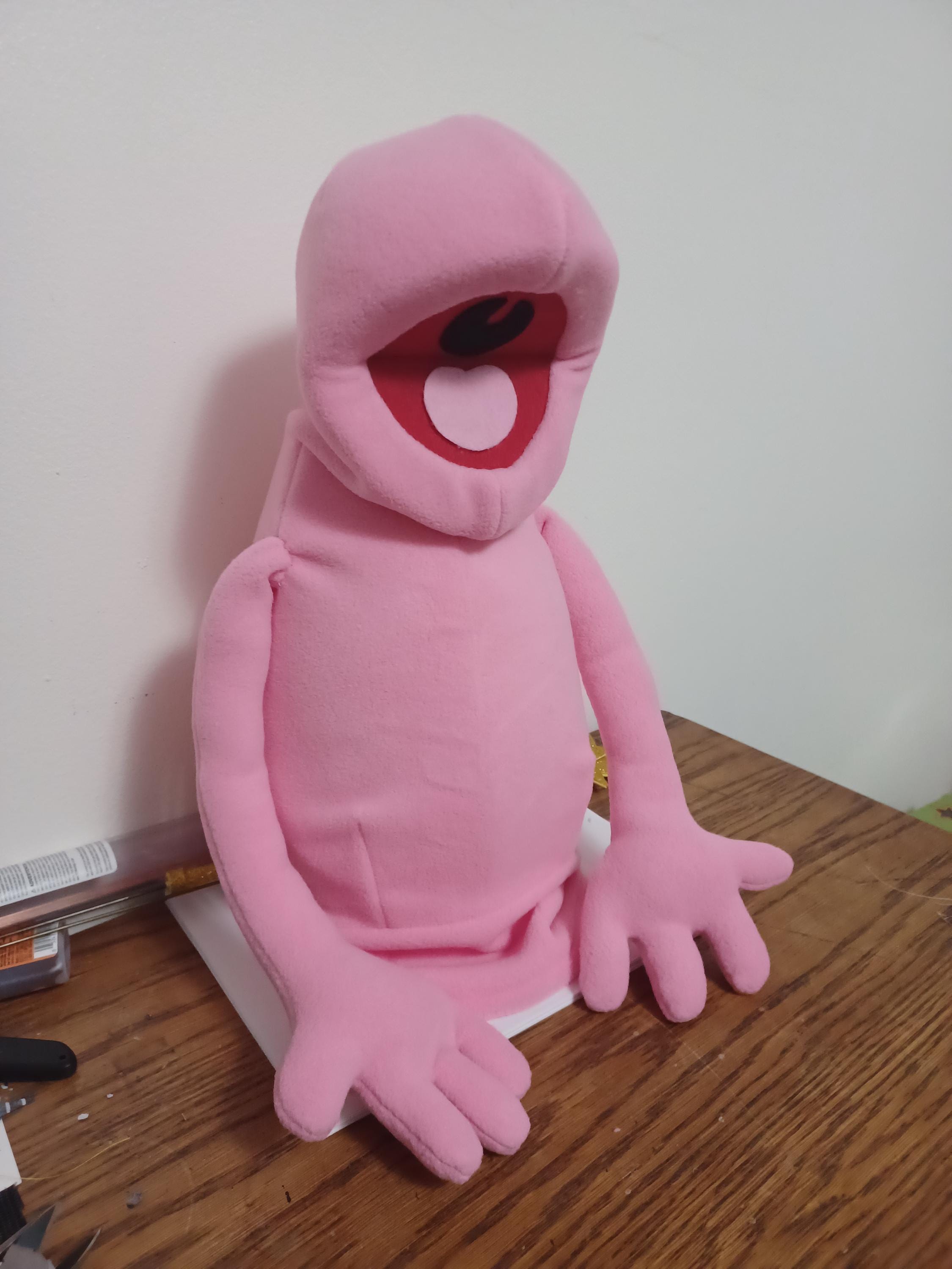 Professionally Made Muppet Style Hand-and-rod Blank Face Customizable ...