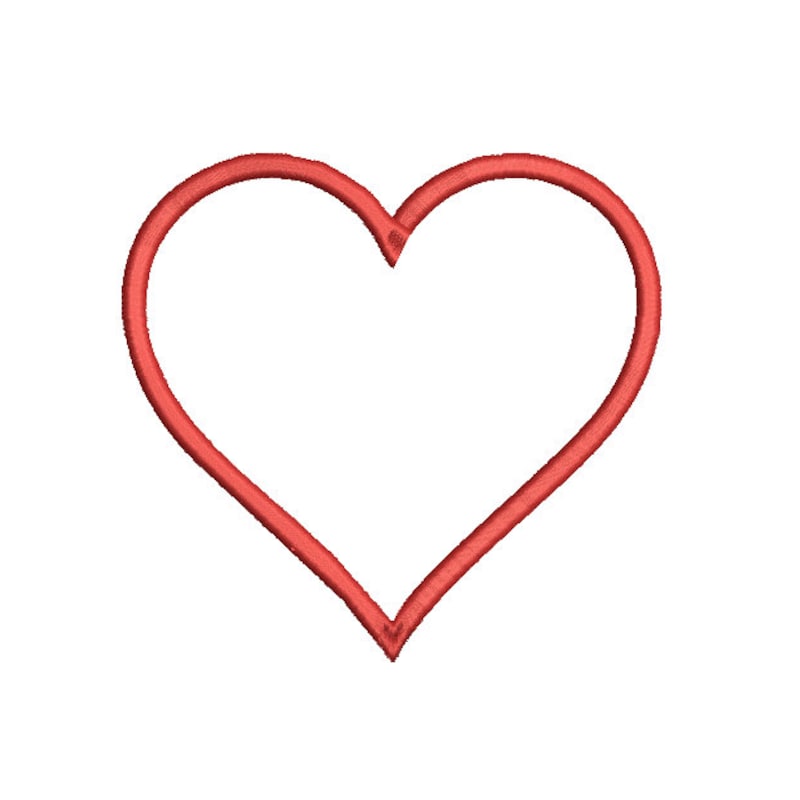 Heart Embroidery - Etsy