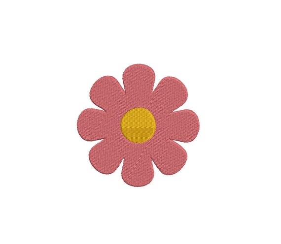 Daisy Embroidery Design File Instant Download Available - Etsy