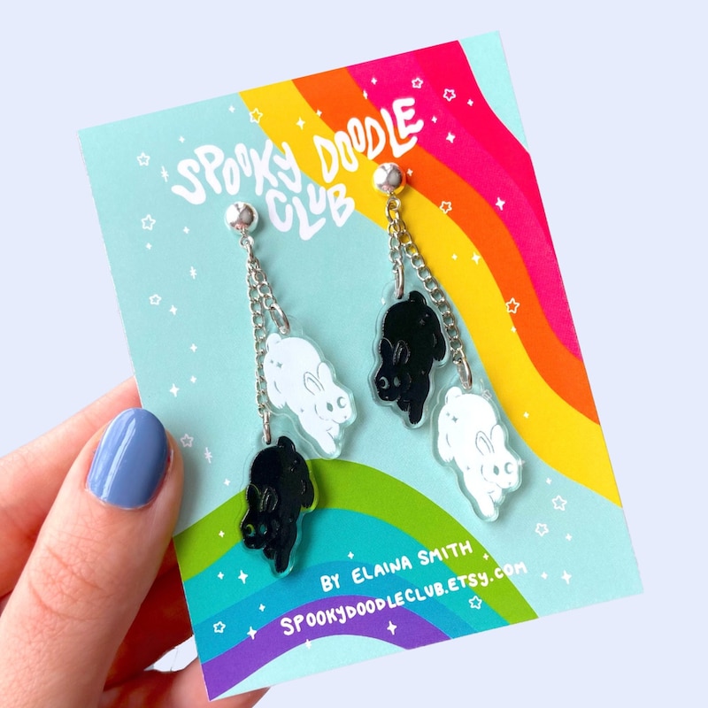 Rabbit Jewelry - Etsy