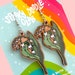 LILY TEETH EARRINGS - Creepy Human Tooth Jewelry, Macabre Aesthetic ...