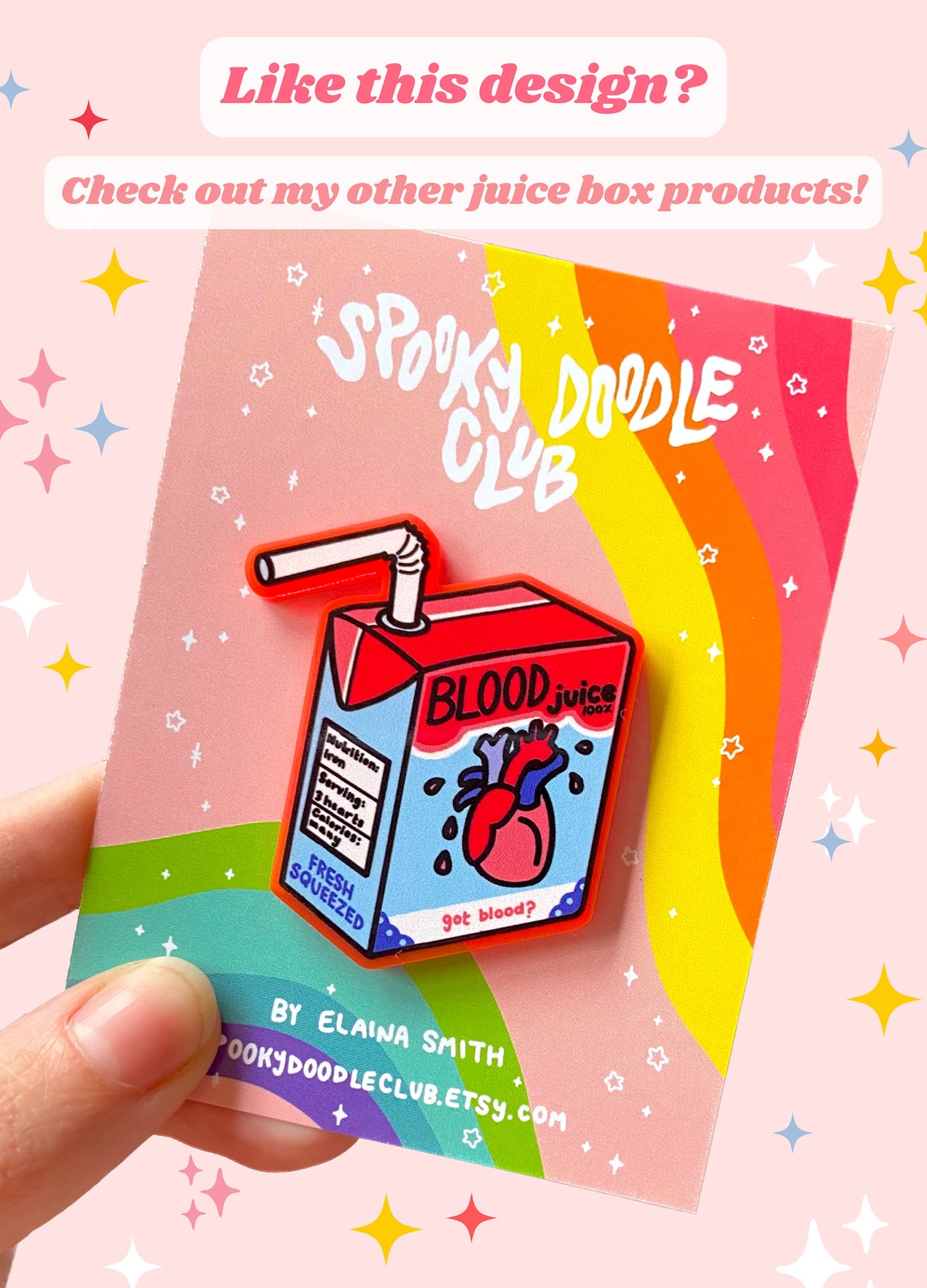 POISON JUICE STICKER - Glow in the Dark Halloween Juice Box Sticker ...