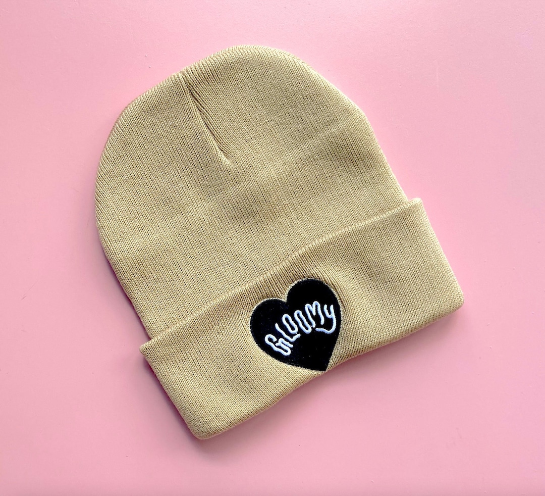 GLOOMY BEANIE Spooky Doodle Club Embroidered Beanie - Etsy