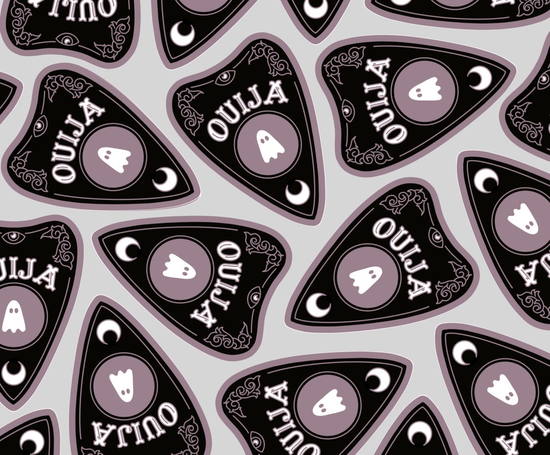 PLANCHETTE STICKER - Ouija Board Sticker, Gothic Witch Aesthetic Sticker, Spirit Board ...