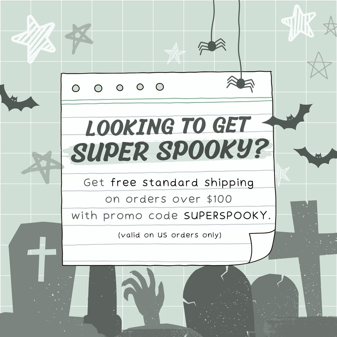 SPOOKY DOODLE STICKER - Spooky Curio Collection, Witchy Waterproof ...