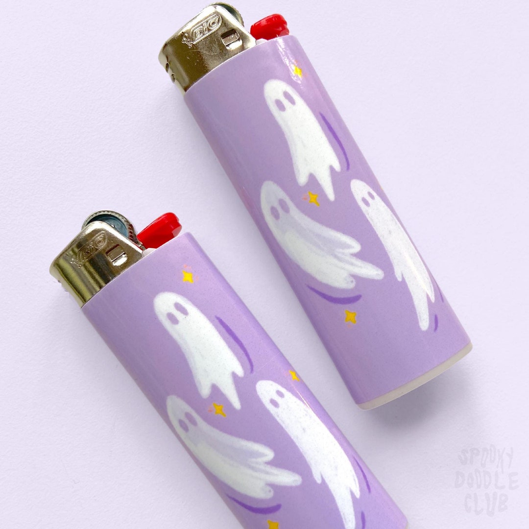 GHOST LIGHTER - Spooky BIC Lighter, Halloween Custom Lighter, Spooky ...