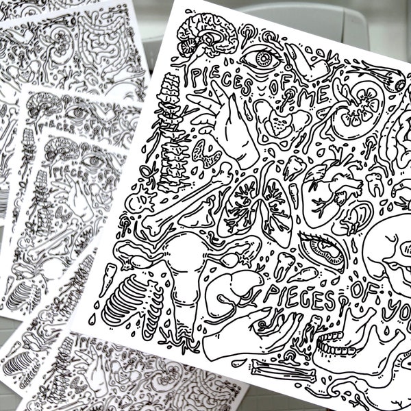 Body Horror Artwork - Etsy