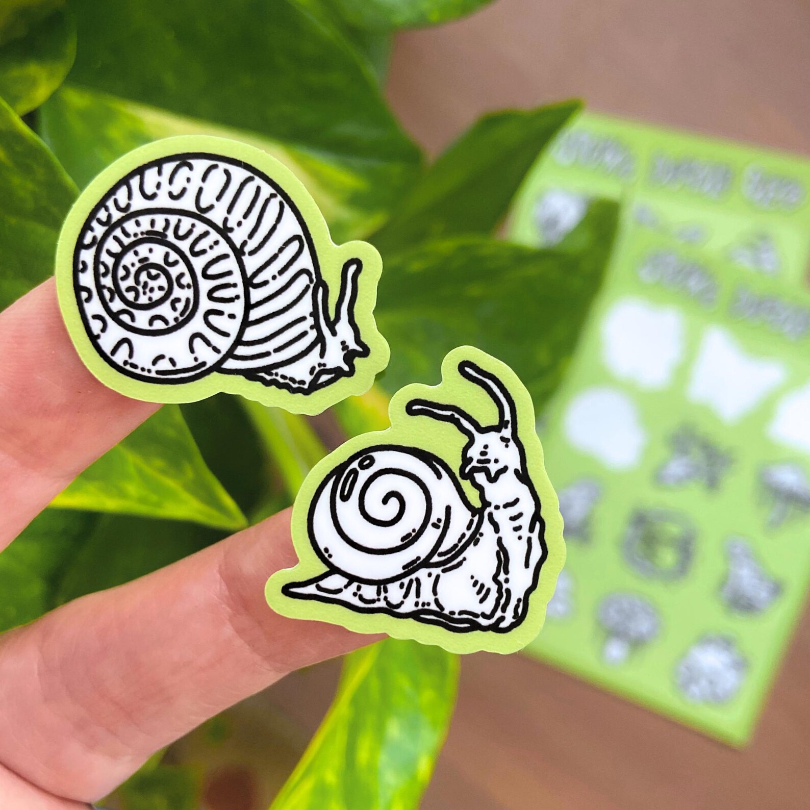 Spooky Swamp Sticker Sheet - Vinyl Waterproof Stickers From Spooky ...