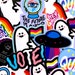 BI PRIDE GHOST Sticker Spooky Bisexual Pride Stickers Cute - Etsy