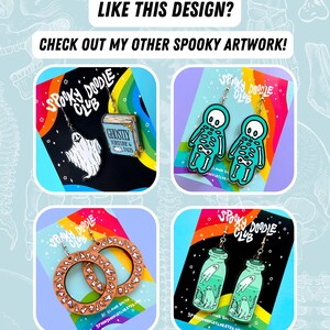 EYEBALL DUCK STICKER Halloween Rubber Duck Sticker, Spooky Eyeball ...