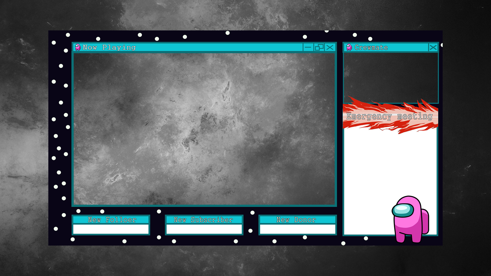 Among Us Streaming Overlay - Etsy