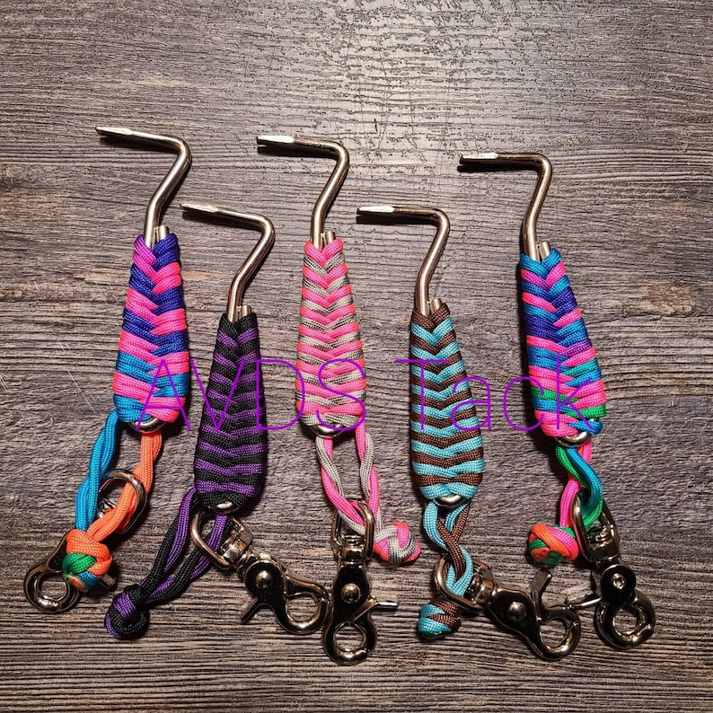 Custom Paracord Wrapped Hoof Pick - Etsy