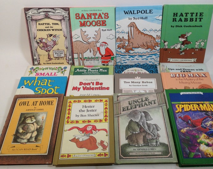 Big Lot of 16 I Can Read Books 1980s and Early I Can Read Books 0424 - Etsy