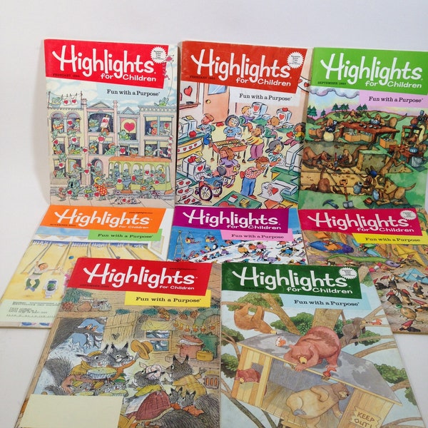 Highlights Magazine - Etsy