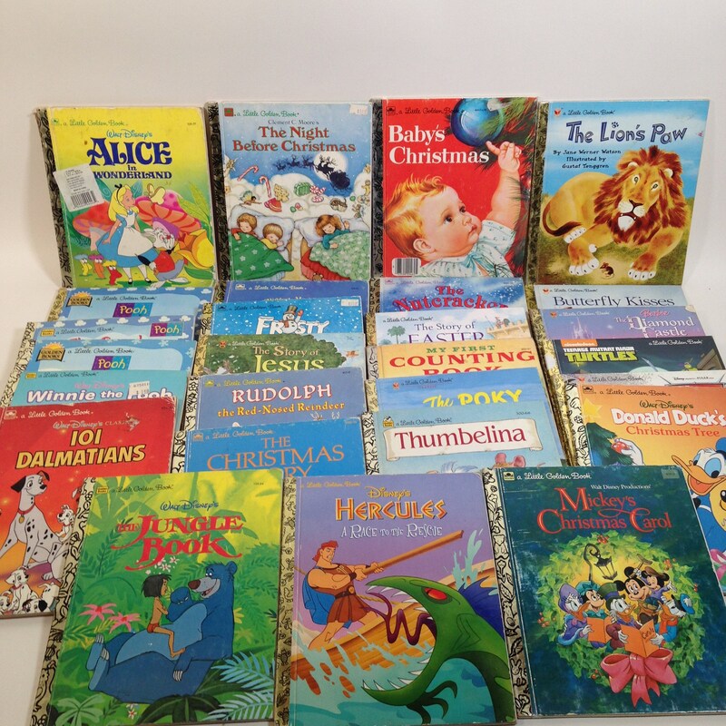 Golden Books Vintage - Etsy