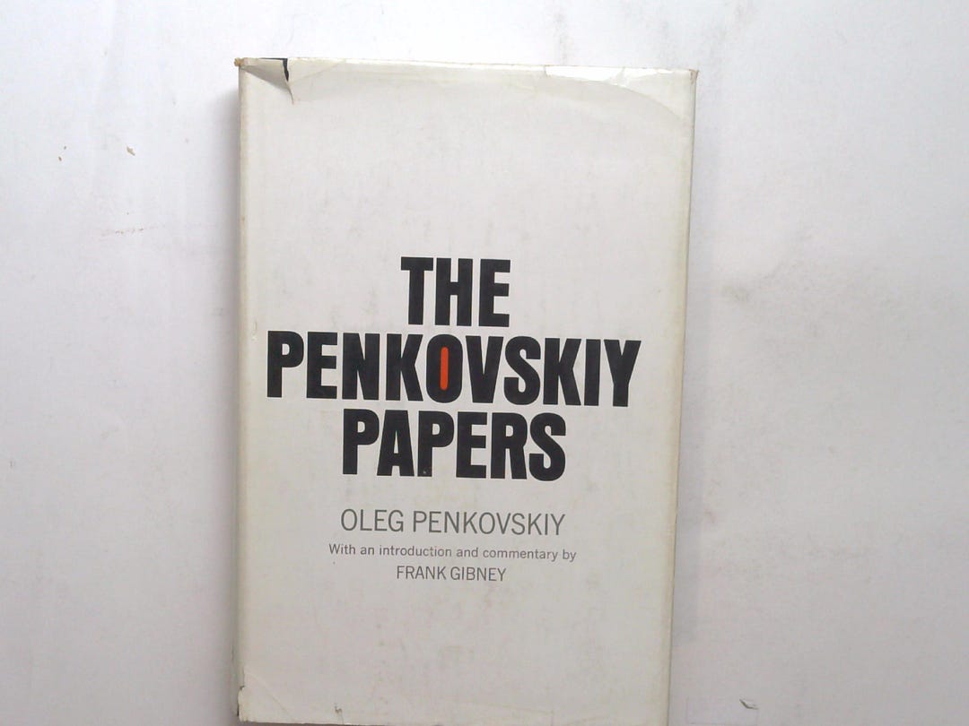 Rare Vintage Book 1965 the Penkovskiy Papers by Oleg Penkovskiy, First ...