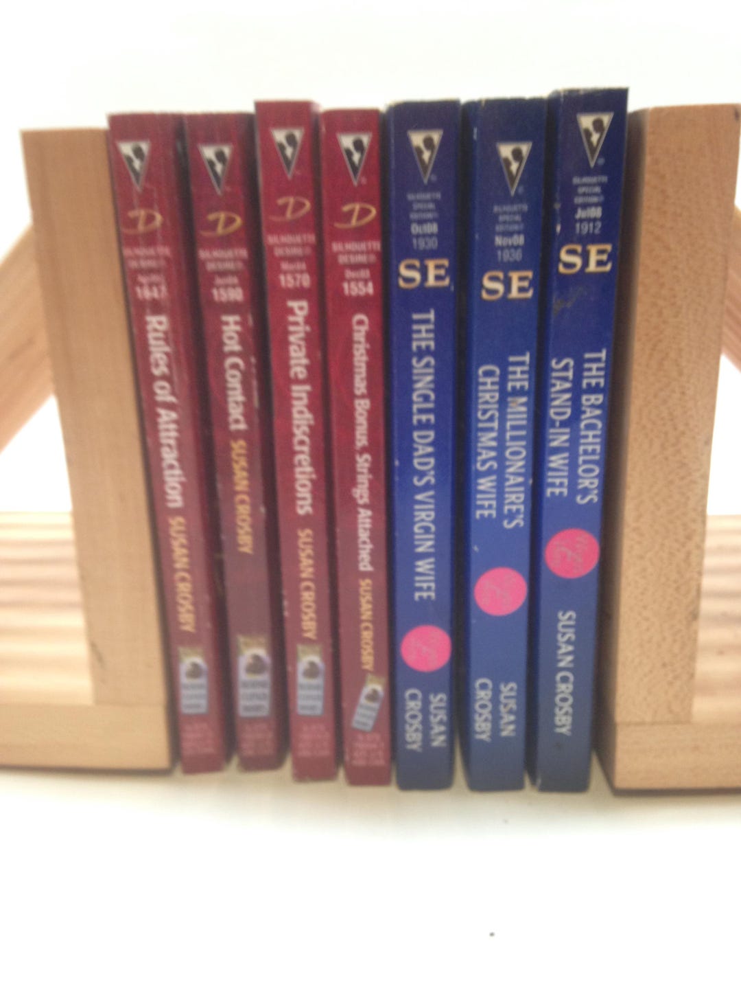 7 Romance Books by Susan Crosby From the Wives for Hire & Behind Closed ...