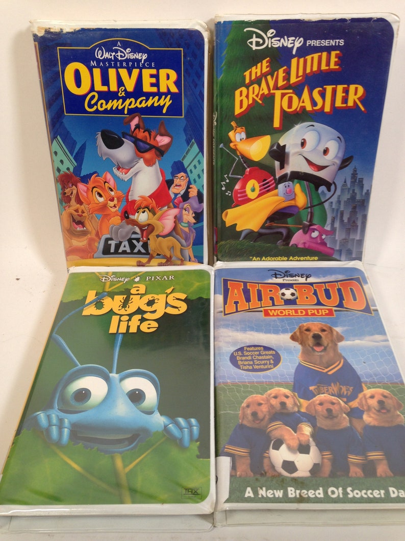 24 Vintage Disney Live Action & Animated Movies VHS Tapes - Etsy