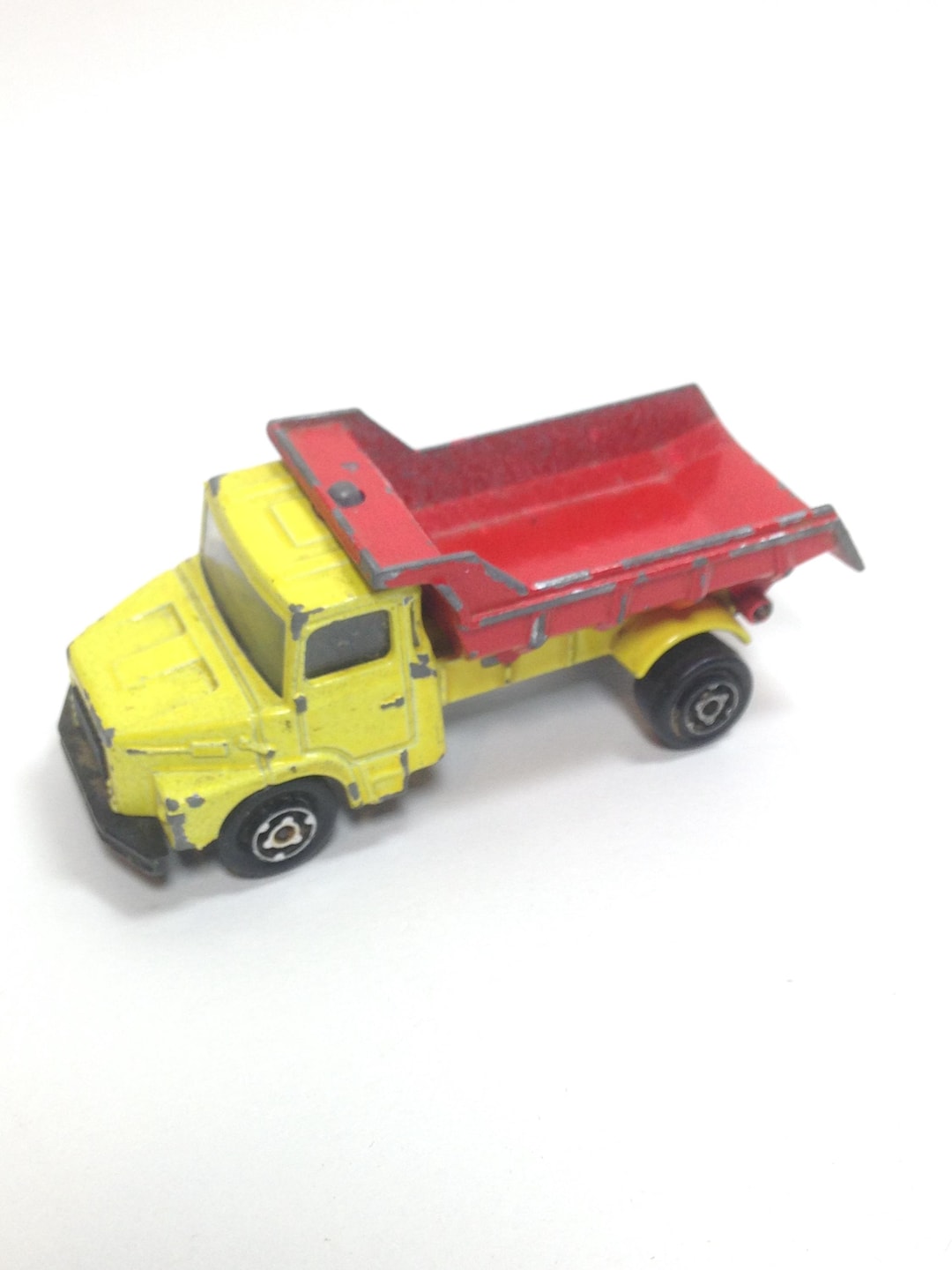 Vintage Rare 1970s Majorette Scania Yellow & Red Dump Truck Made in ...