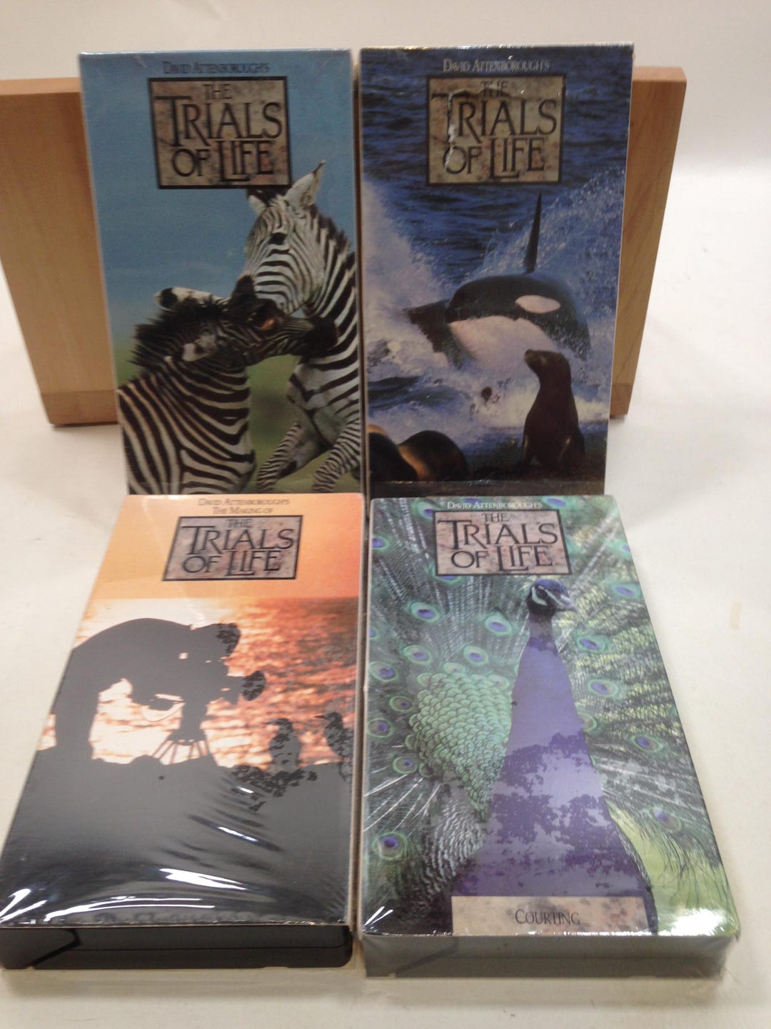 David Attenborough's the Trials of Life on VHS, 4 Tapes 1024 - Etsy