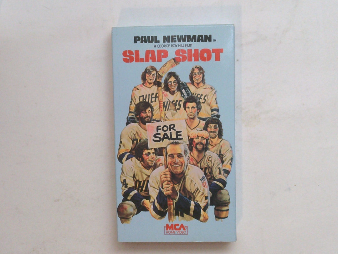 Vintage VHS Tape: Slap Shot, Starring Paul Newman 0124 - Etsy