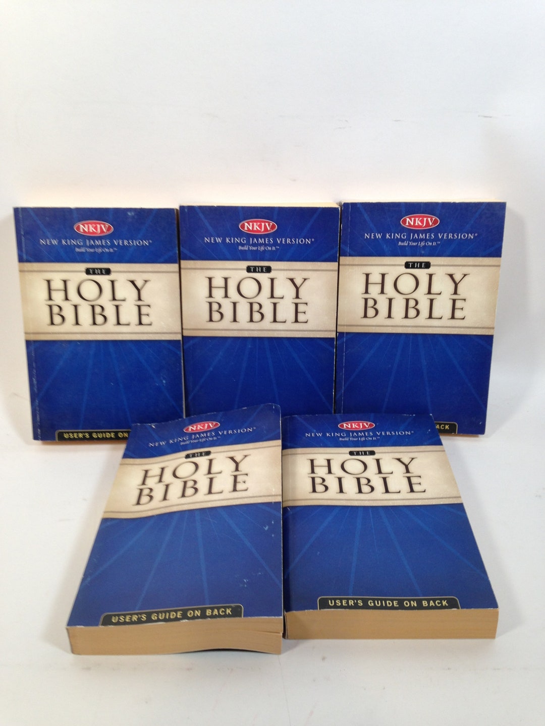 The Holy Bible, King James Version, 5 Copies, Nelson 2720MB0524 - Etsy
