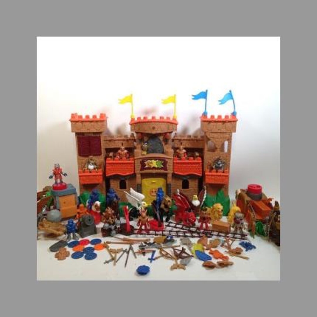 HUGE Lot Fisher Price Imaginext Castle, Figures, Ogre, and Much More - Etsy