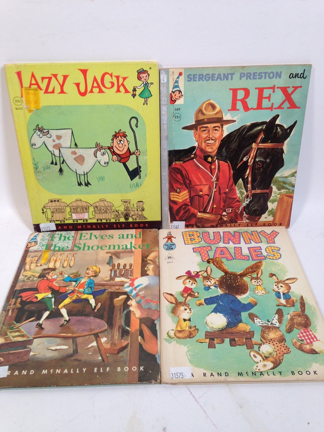 4 Vintage Elf Children's Books 1960s 1123 - Etsy