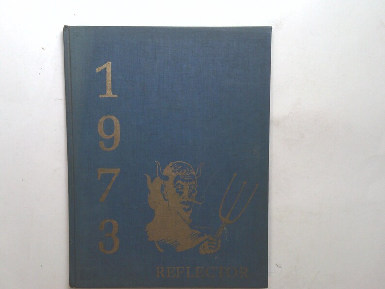 Rare Vintage Book 1973, the Reflector Yearbook, Lawton High School ...