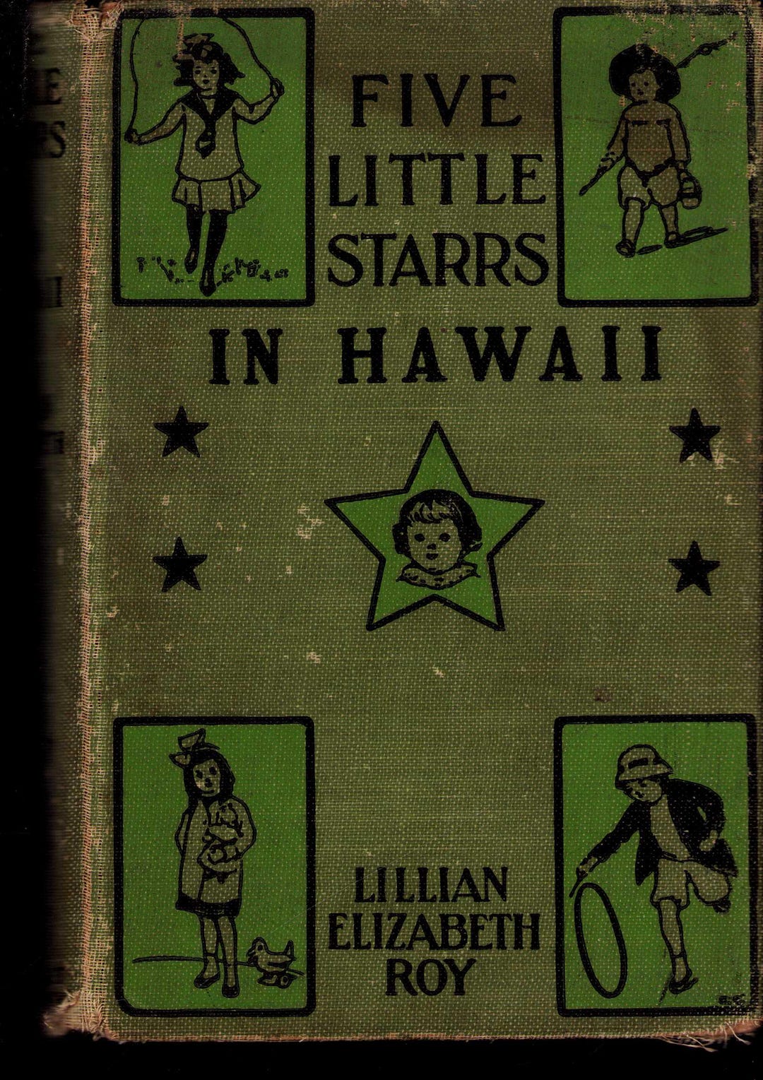 Vintage Book: Five Little Stars in Hawaii by Lillian Elizabeth Roy 1919 ...