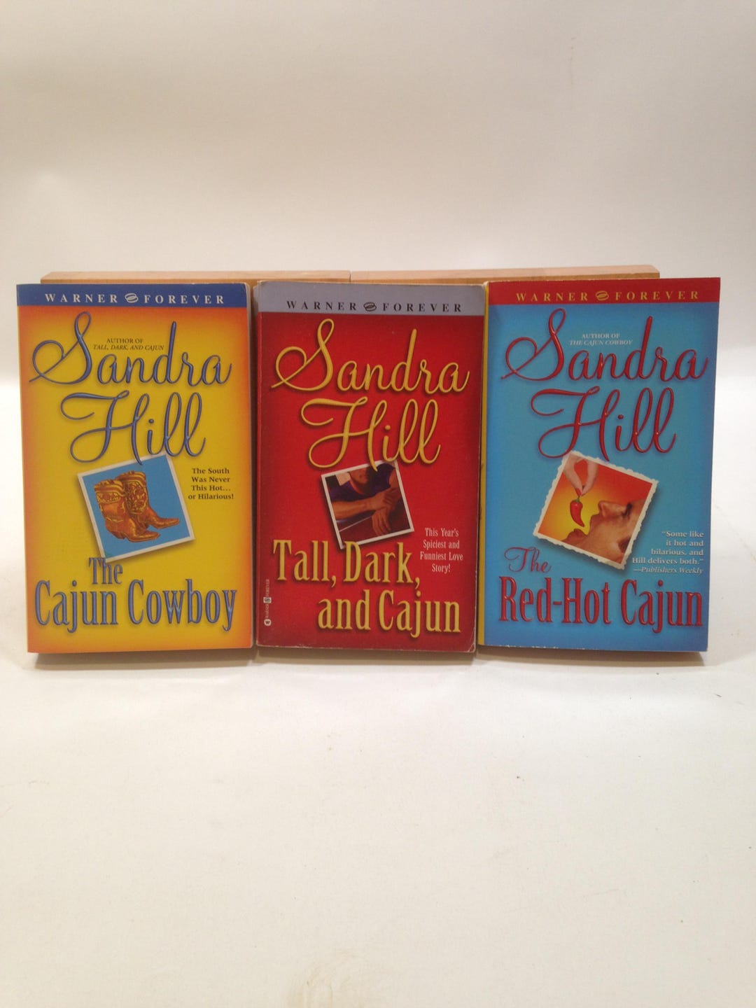 3 Romance Books by Sandra Hill, the Cajun Cowboy, Tall Dark and Cajun ...