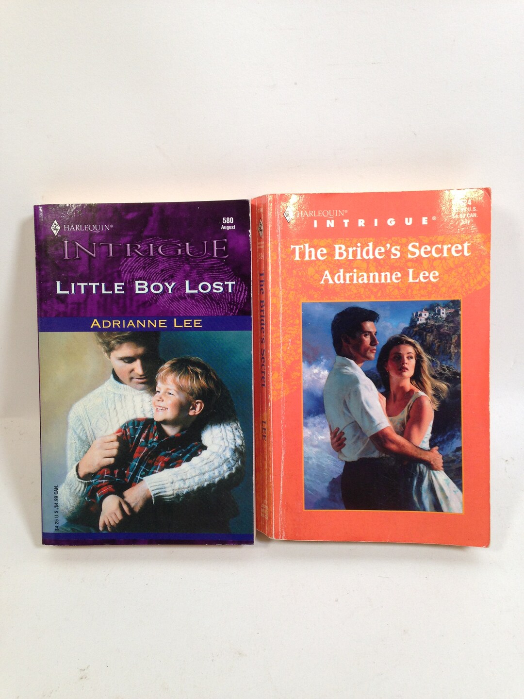 2 Romance Novels by Adrienne Lee, the Bride's Secret and Little Boy ...