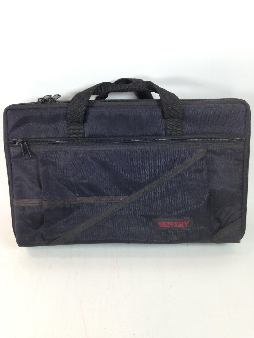 Sentry Cassette Tape Carrying Case Soft Sided Black Holds 30 Tapes 0425 ...