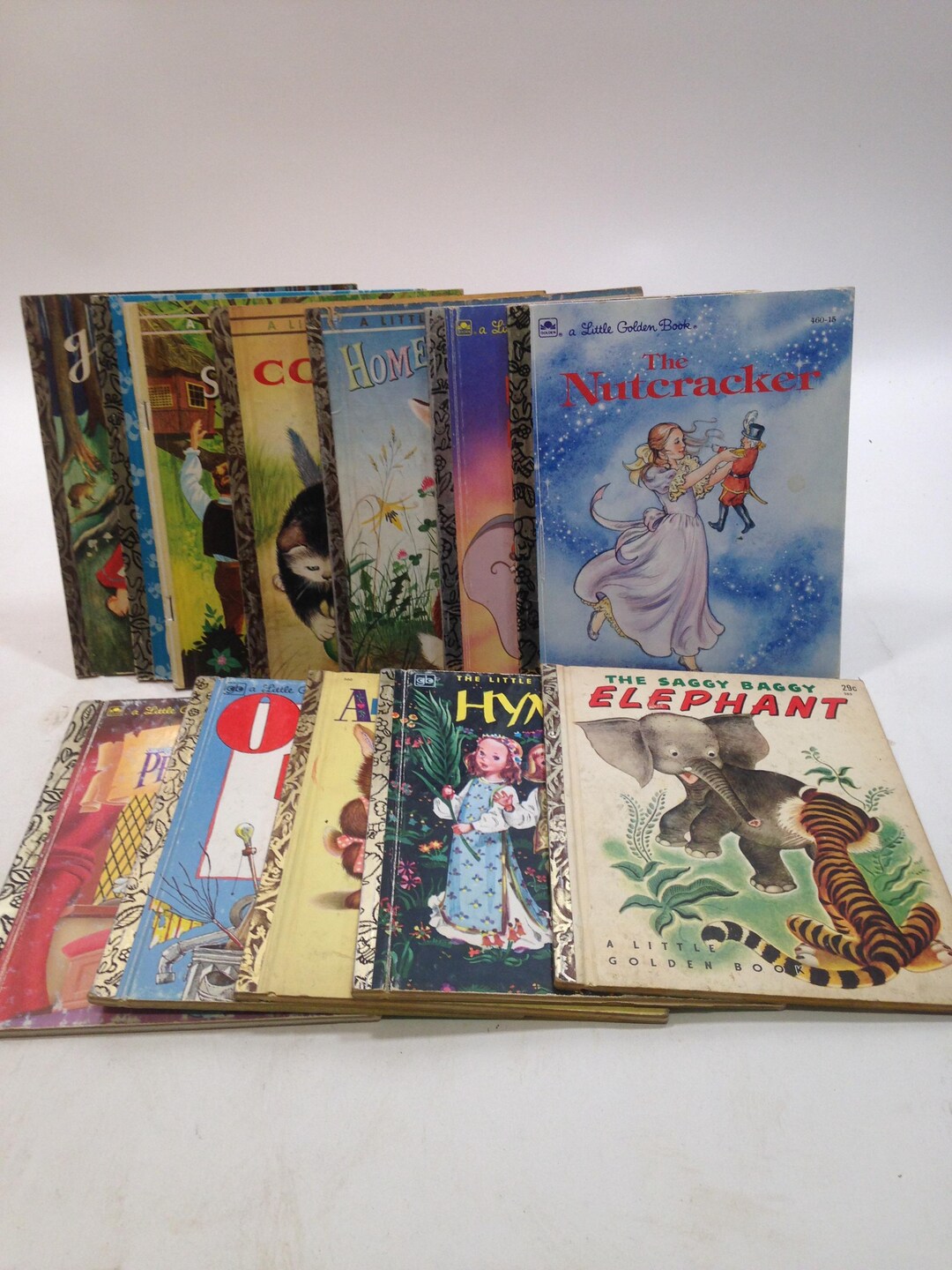 12 Little Golden Children's Books, Mostly Vintage, My First Counting ...