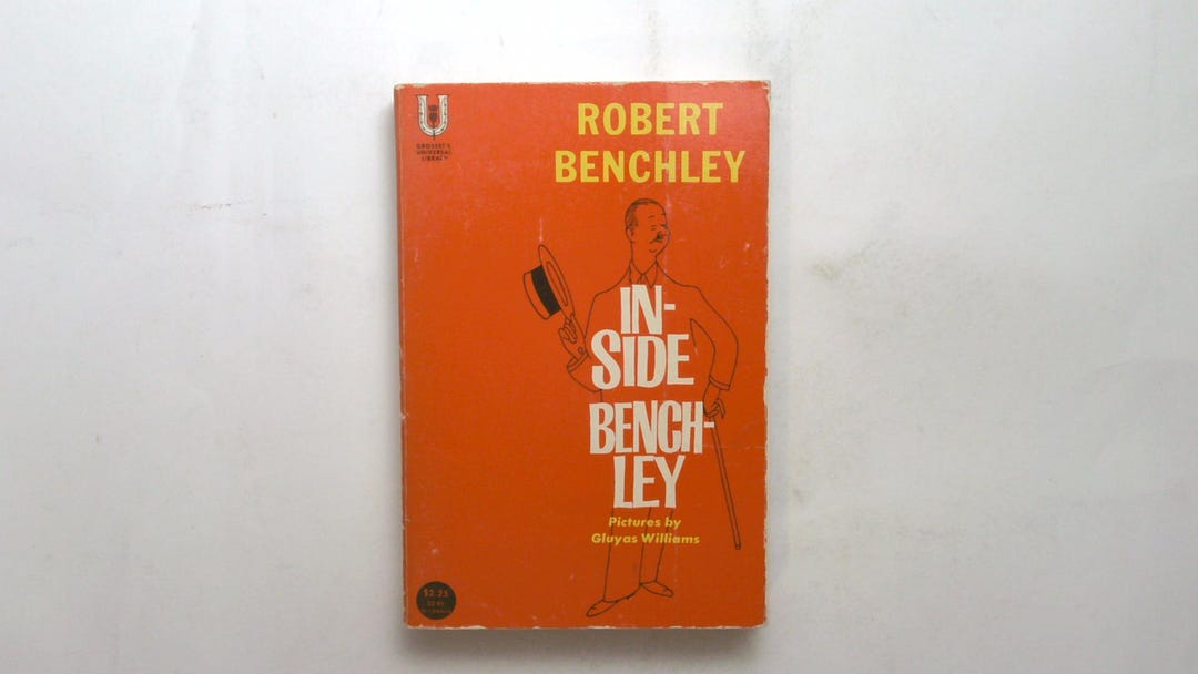 Rare Vintage Book 1942 Inside Benchley by Robert Benchley 1024 - Etsy