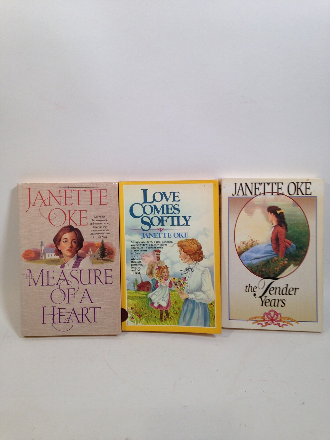 3 Books by Janette Oke, Love Comes Softly and 2 More 0624 - Etsy