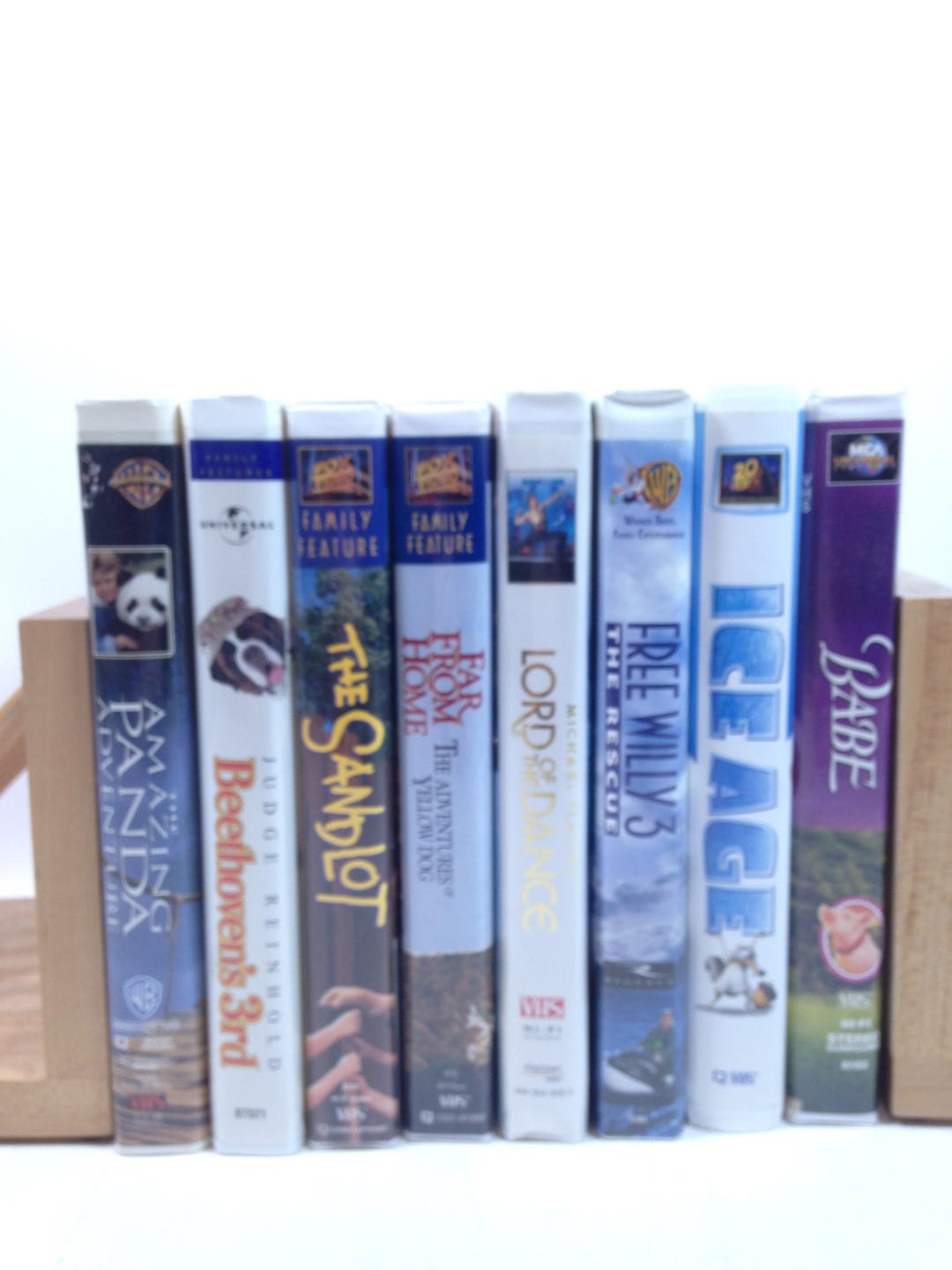8 Vintage Family Films on VHS, Ice Age, Babe & 6 More! 1125 - Etsy