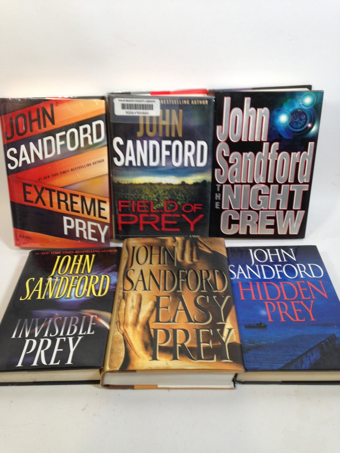 6 Books by John Sandford, Field of Prey, Extreme Prey & 4 More 0624 - Etsy