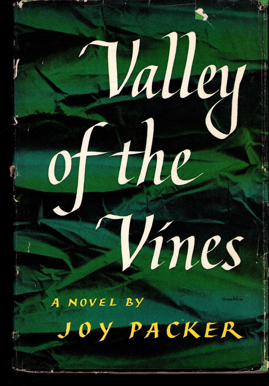 Vintage Book: Valley of the Vines by Joy Packer, Book Club Edition 1955 ...