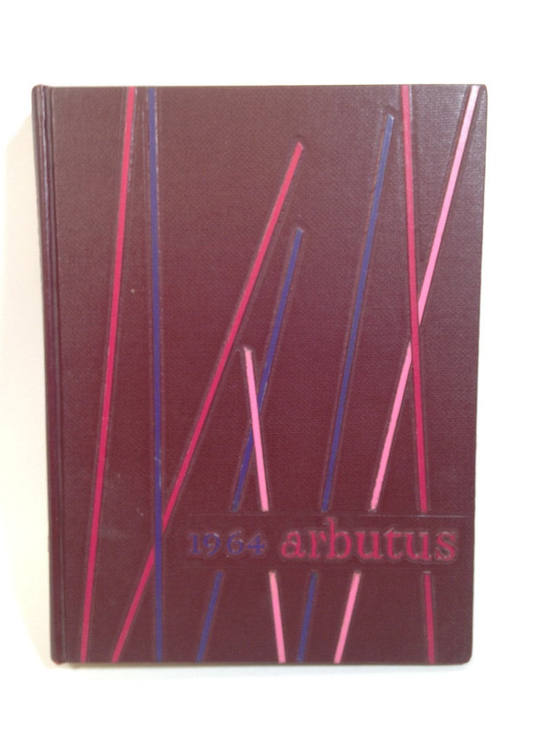 Vintage Indiana University Yearbook 1964 Arbutus, Bloomington, Indiana ...