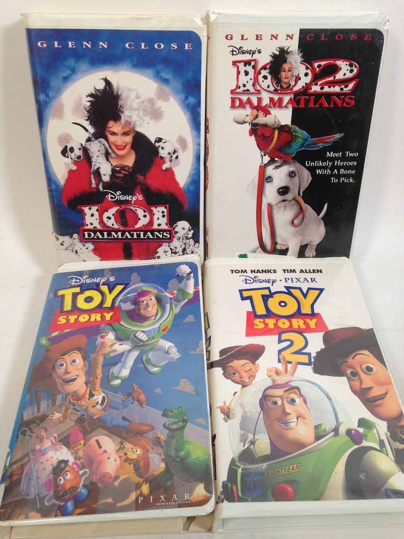 24 Vintage Disney Live Action & Animated Movies VHS Tapes - Etsy