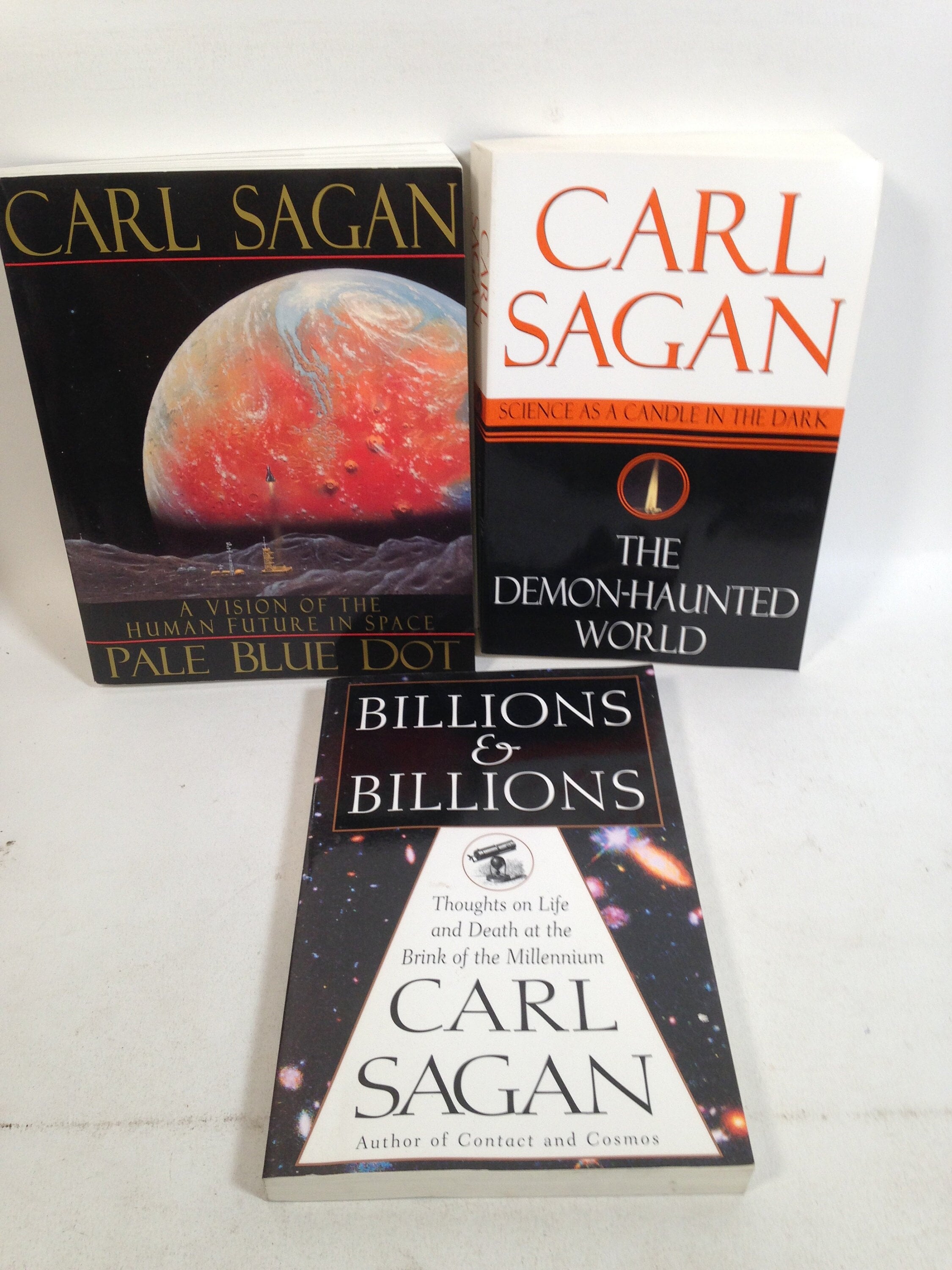 Carl Sagan Pale Blue Dot Book